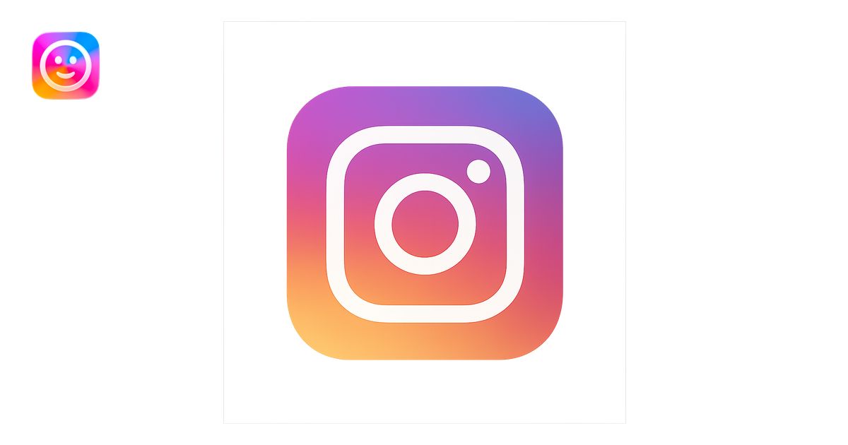 instagram logo, modern, flat, pastel vibrant colors, color icon style ...