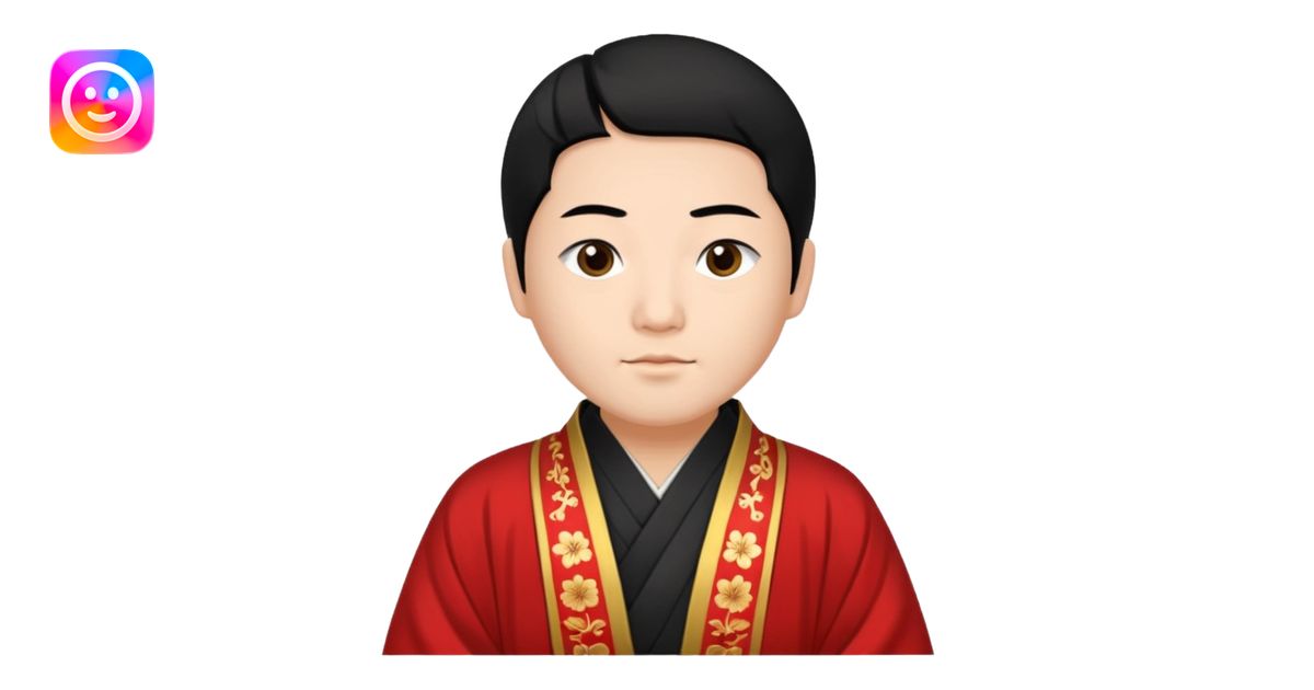 Chinese poet emoji | AI Emoji Generator
