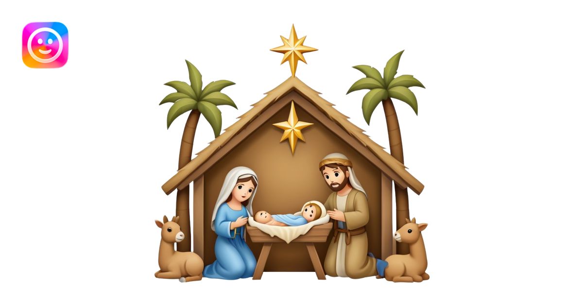 Nativity emoji | AI Emoji Generator