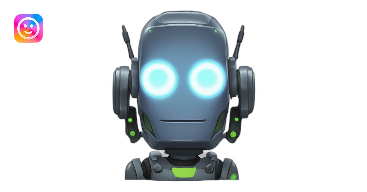 android-bugdroid-google-power-level-9000 emoji | AI Emoji Generator