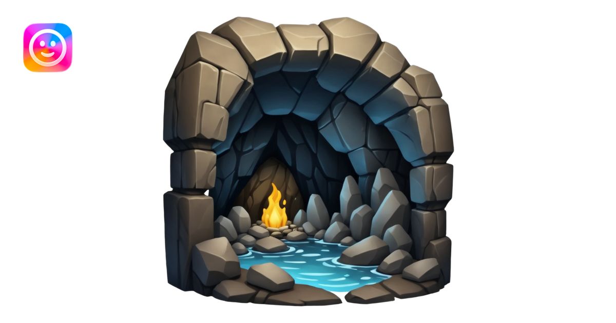 Cave emoji | AI Emoji Generator