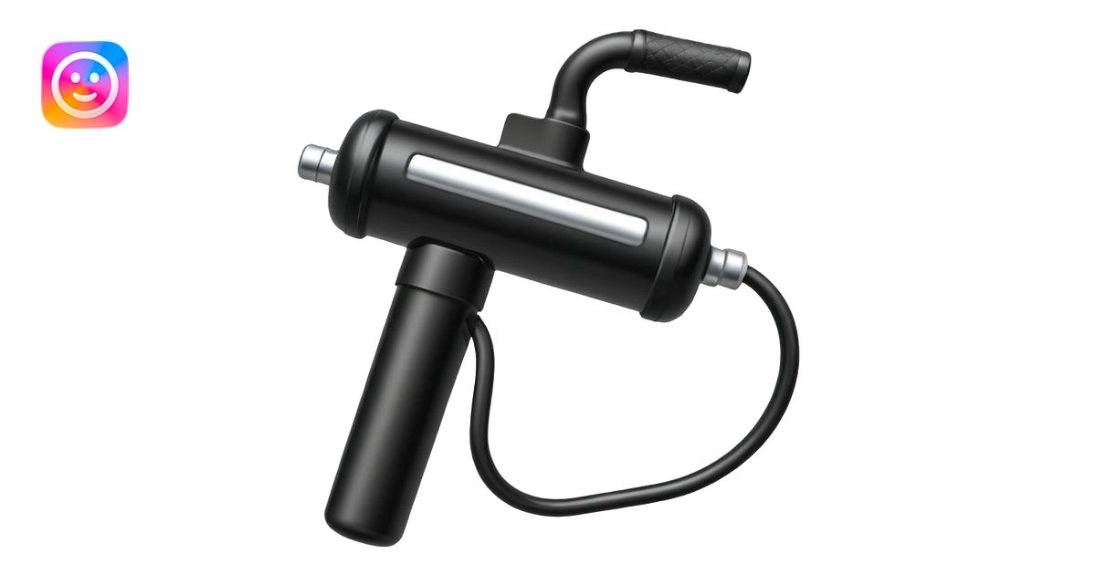 black bike pump emoji | AI Emoji Generator