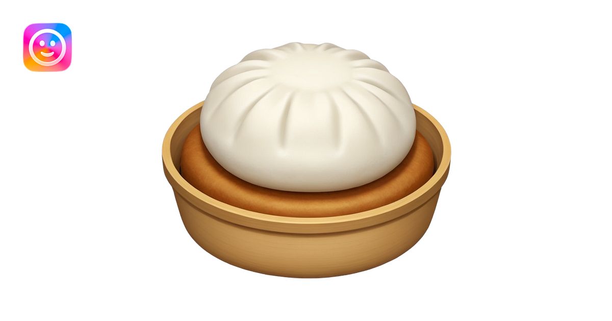 one NORMAL steamed bun WITH NO FACE!!! just a NORMAL STEAMED BUN!!! NO ...