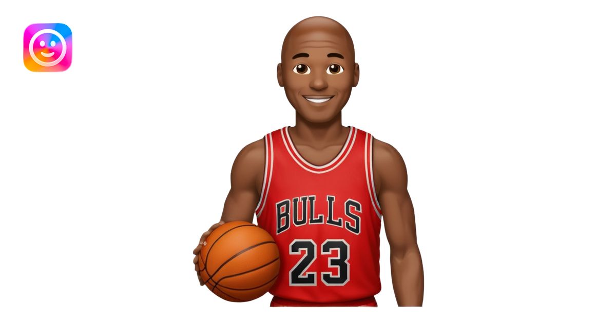 Michael Jordan emoji | AI Emoji Generator