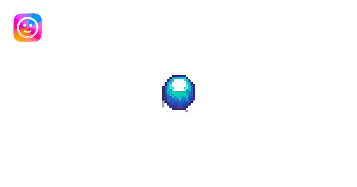 null depicted as pixel art void illustration | AI Emoji Generator