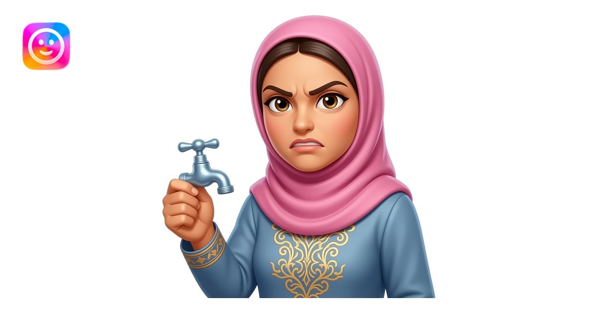 mother named zenoxa arabic with a tap taking it and mad emoji | AI ...