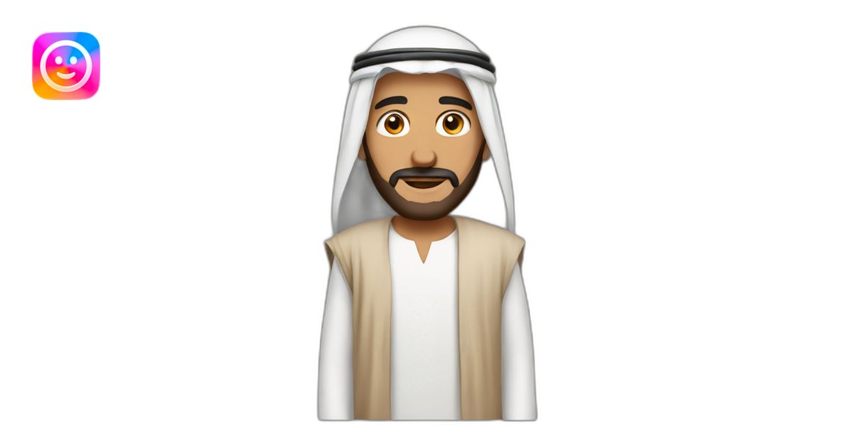 arab emoji | AI Emoji Generator