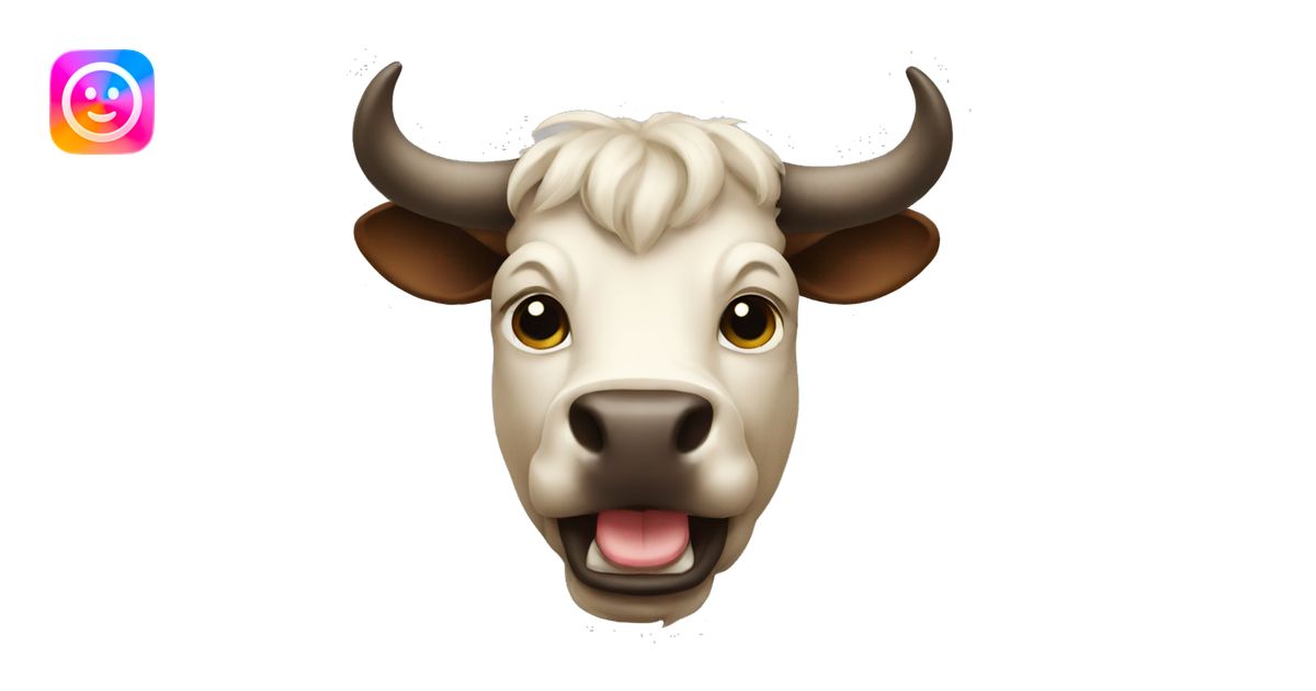 Bull emoji | AI Emoji Generator