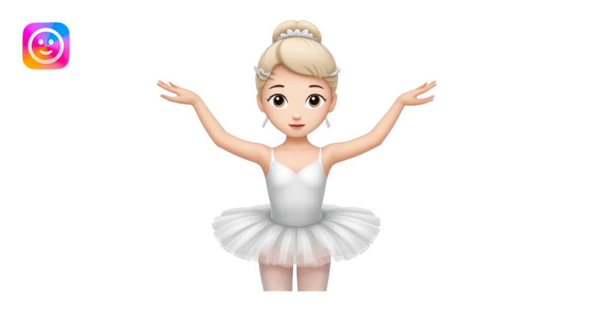 Ballerina emoji | AI Emoji Generator