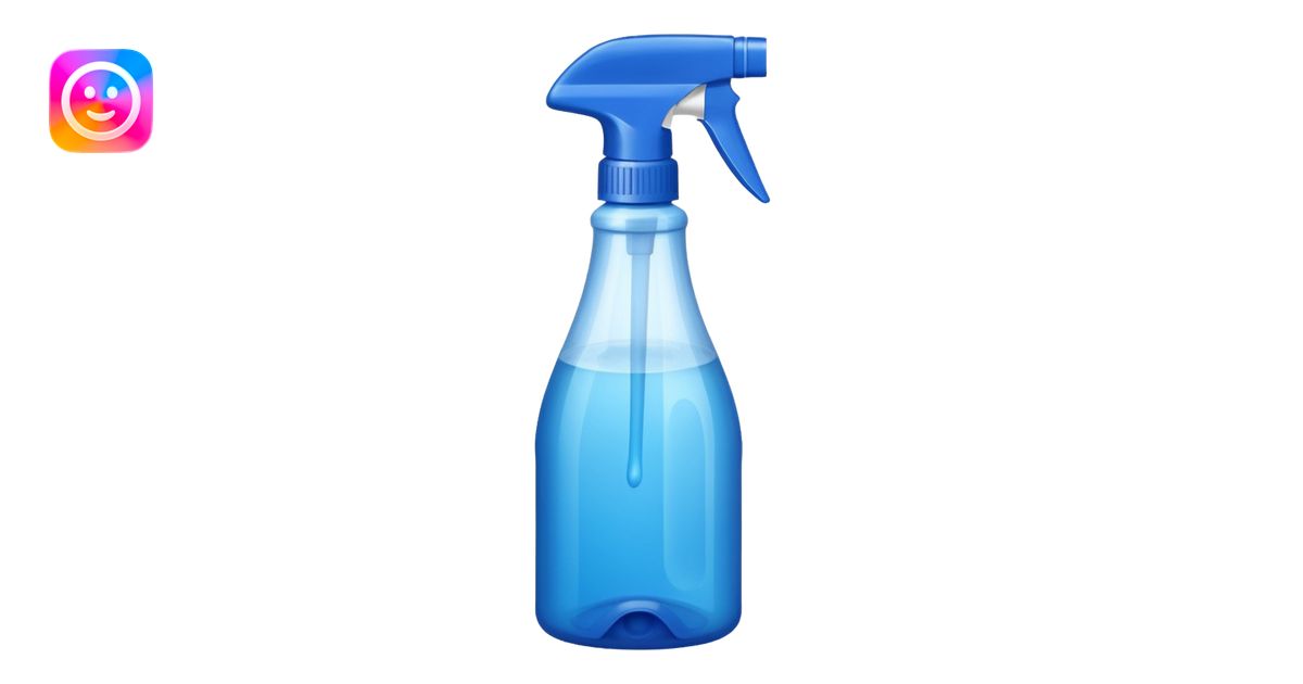 Window cleaning spray emoji | AI Emoji Generator