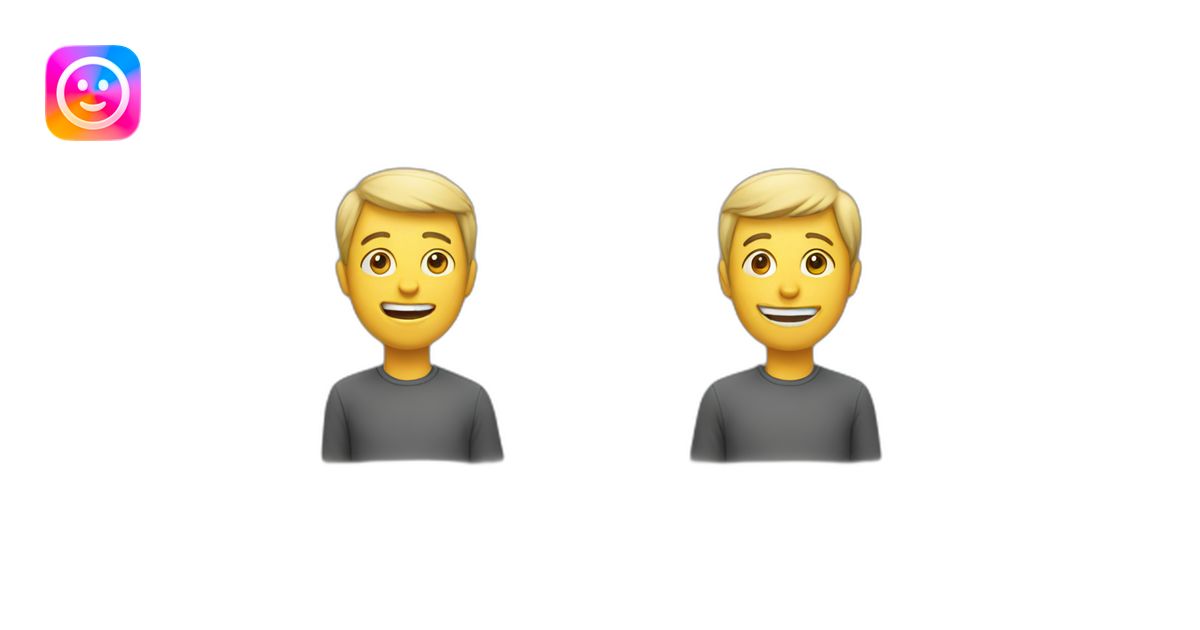 two-person-happy emoji | AI Emoji Generator