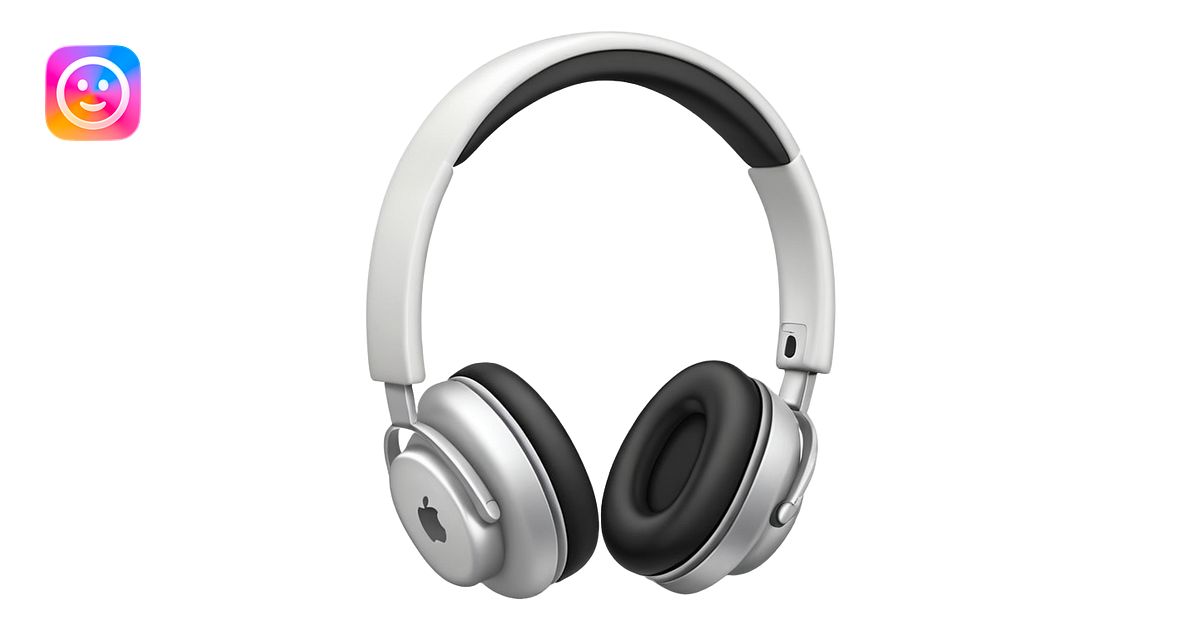 apple headphones with a weight emoji | AI Emoji Generator