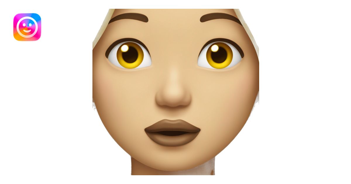 Kissy face with yellow bone in mouth emoji | AI Emoji Generator
