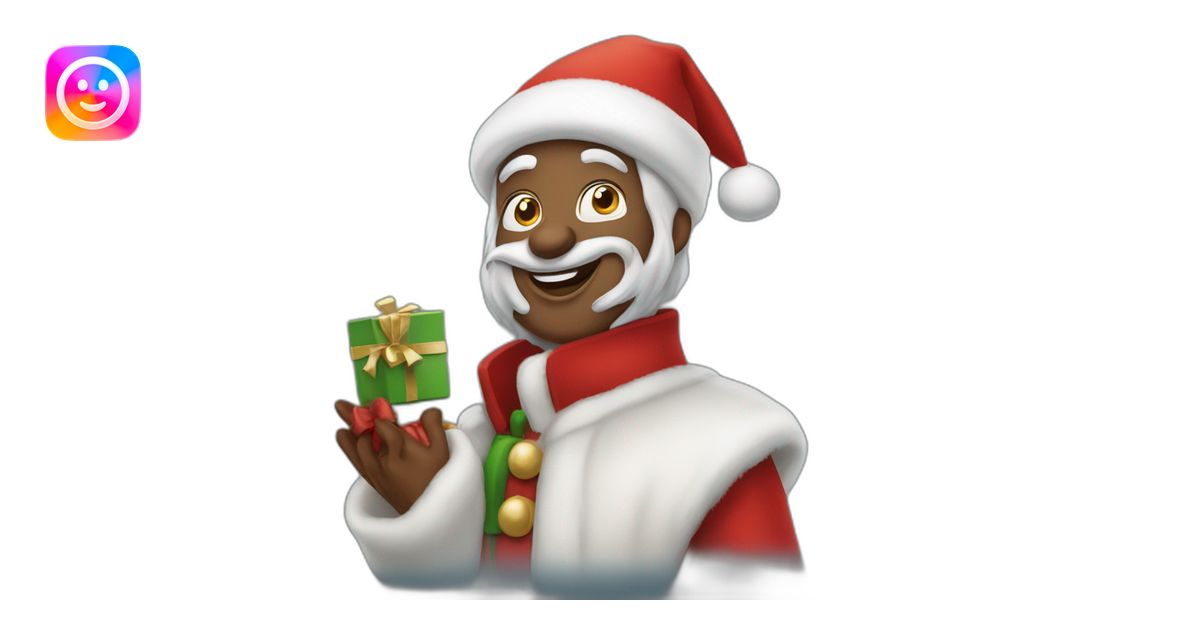 Mere noel avec un lutin emoji | AI Emoji Generator