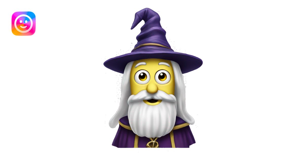wizard spongebob emoji | AI Emoji Generator