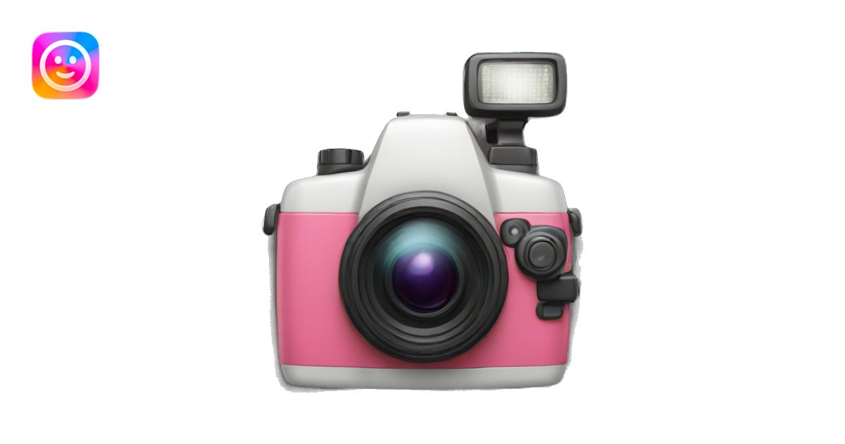 photo camera emoji | AI Emoji Generator