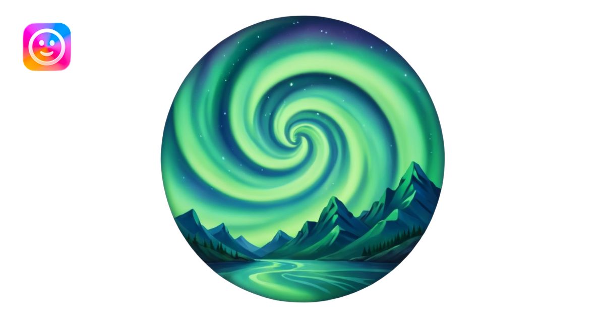 northern lights emoji | AI Emoji Generator