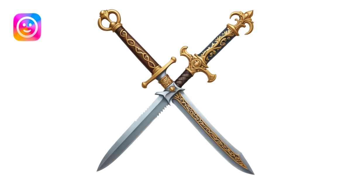 the traitors dagger emoji | AI Emoji Generator