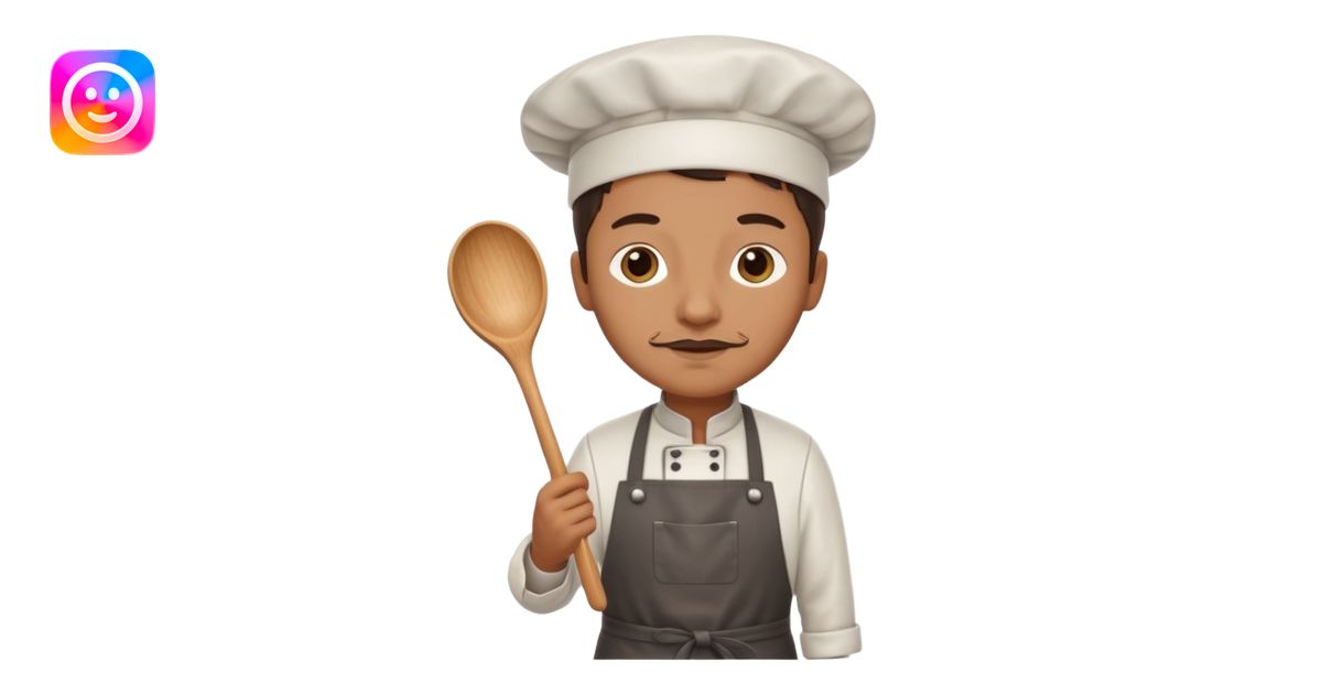 chef wearing apron emoji | AI Emoji Generator