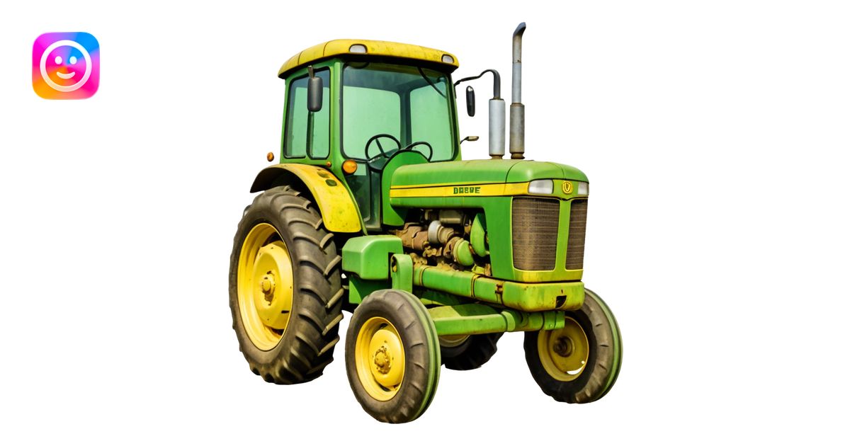 John deere tractor emoji | AI Emoji Generator