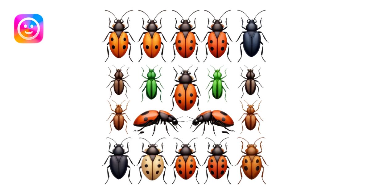 bunch of bugs emoji | AI Emoji Generator