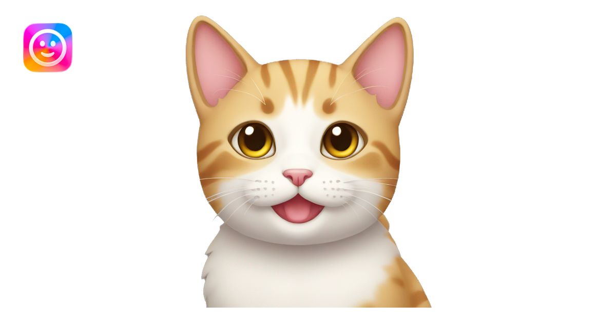 Cat kawaii emoji | AI Emoji Generator
