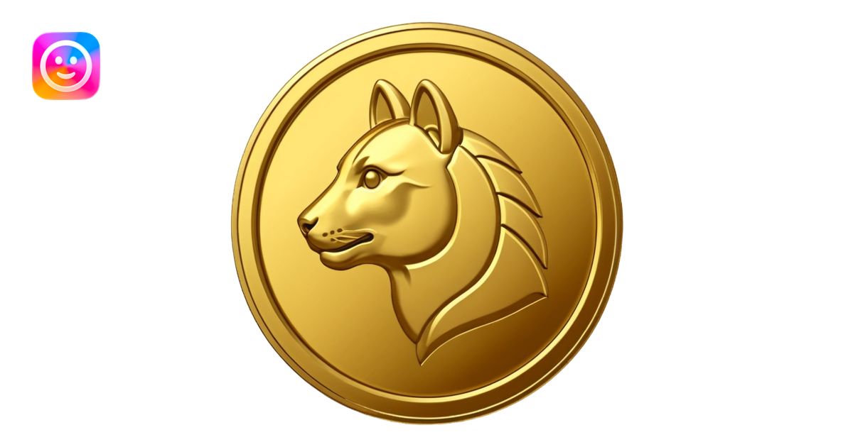 Indian rupees symbol ru in coin emoji | AI Emoji Generator