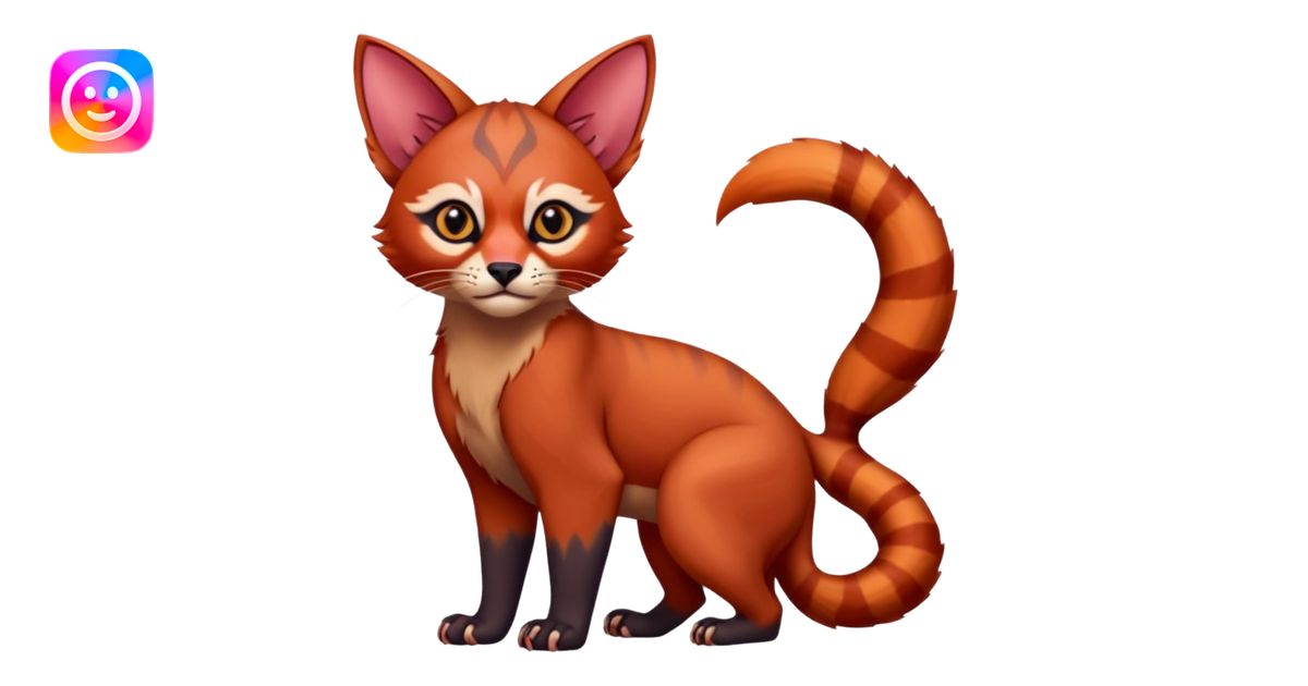 Caracal-Lykoi-Sphynx-Red-Panda-fusion-hybrid-animal-creature, full body ...