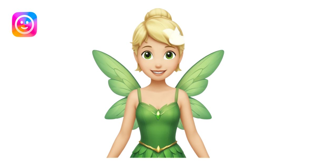 Tinker Bell from Peter Pan emoji | AI Emoji Generator