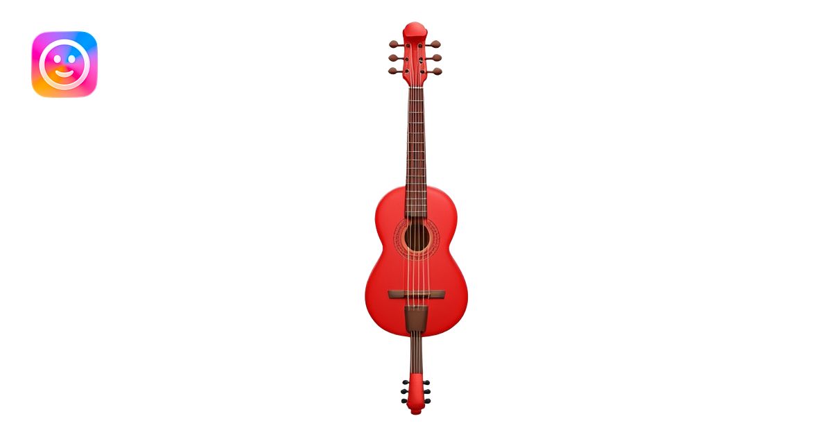 Create a long thin straight red string emoji | AI Emoji Generator