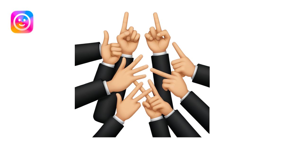 Gang signs emoji | AI Emoji Generator