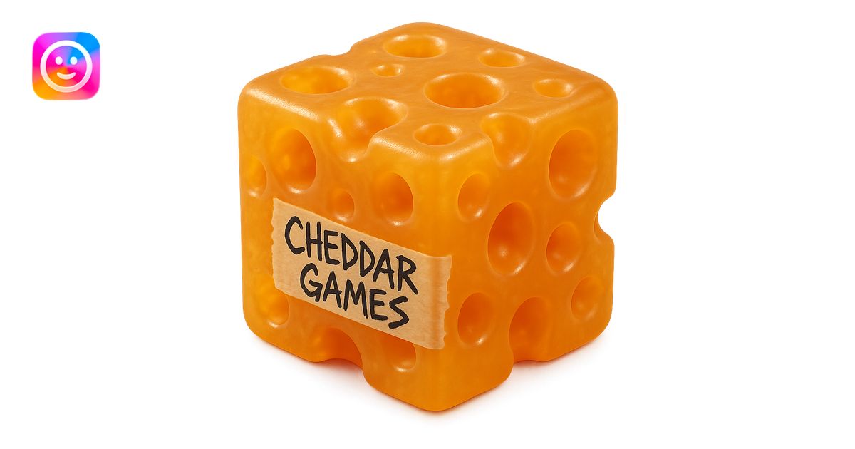 retro hyper-detailed clear orange cheddar cheese block with Swiss ...