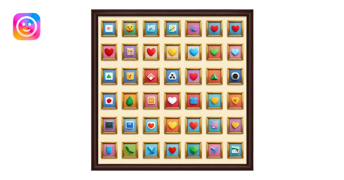 wall with art emoji | AI Emoji Generator