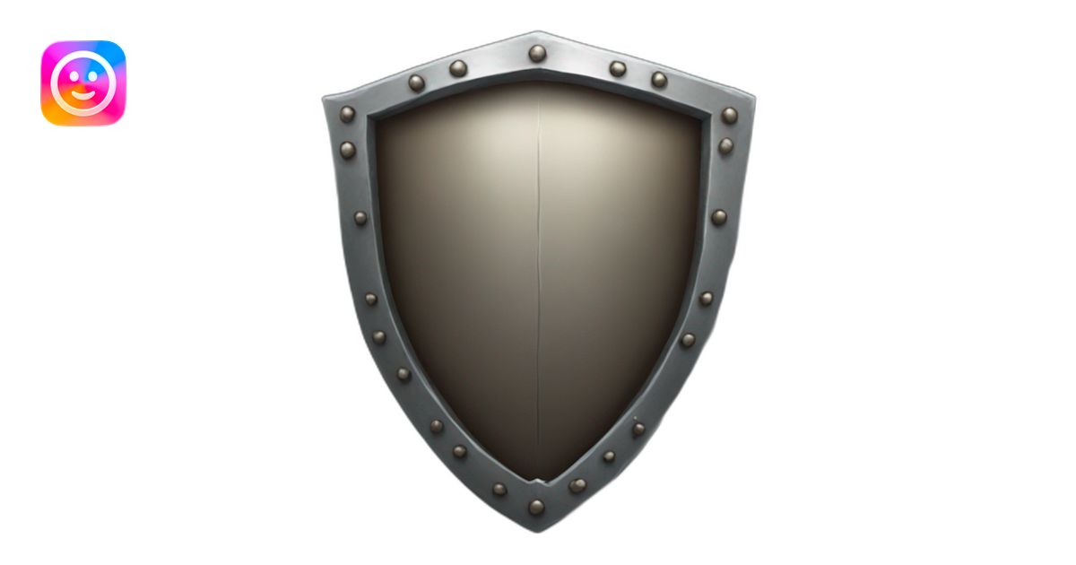 Shield emoji | AI Emoji Generator