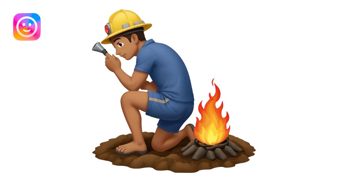 Man trying to get the fire off while rubbing his butt in the tracks ...