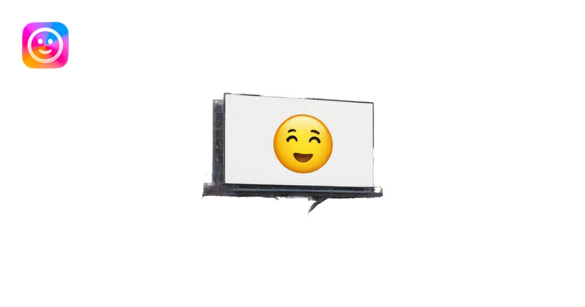 billboard emoji | AI Emoji Generator