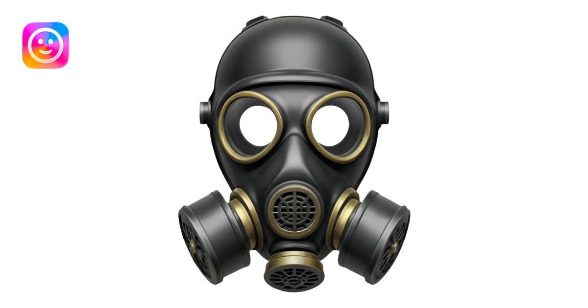 Gas mask emoji | AI Emoji Generator