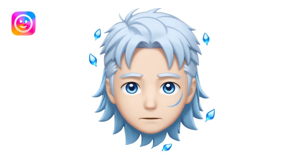 Gojo drawing float emoji | AI Emoji Generator