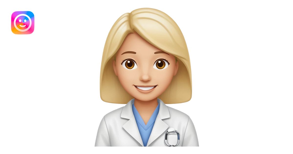 Lab technologist emoji | AI Emoji Generator