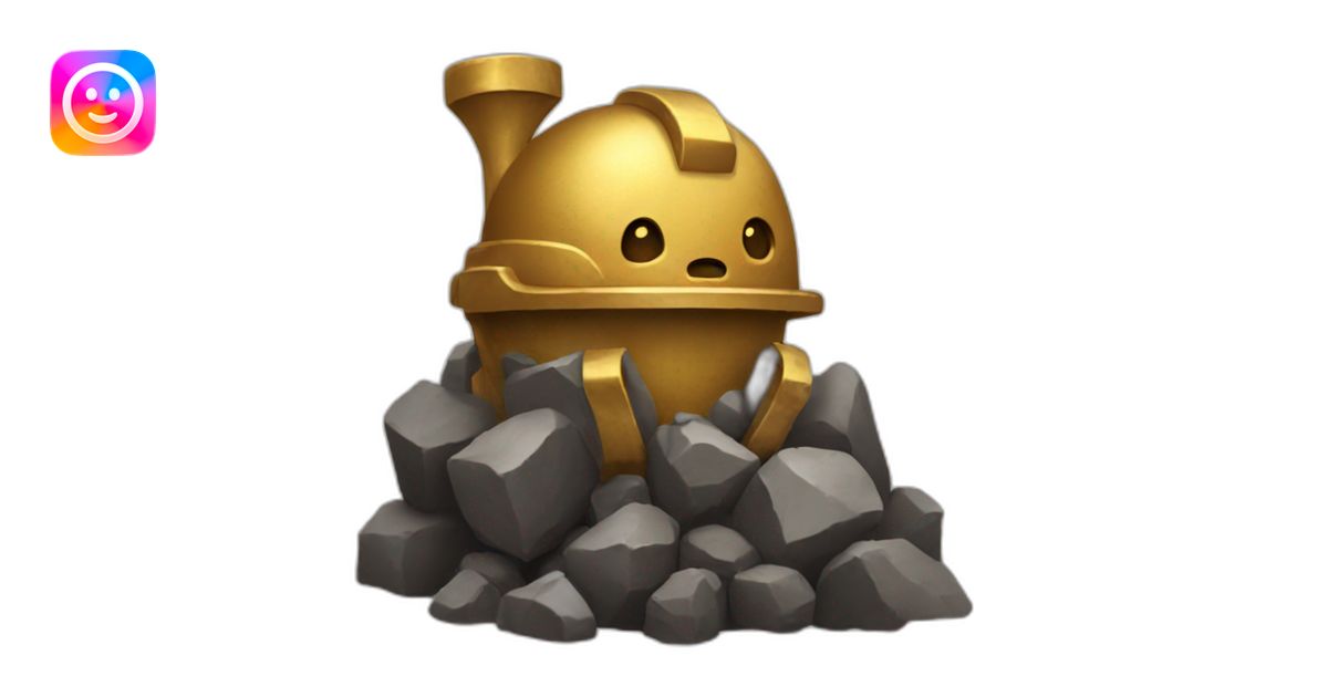 gold mine emoji | AI Emoji Generator