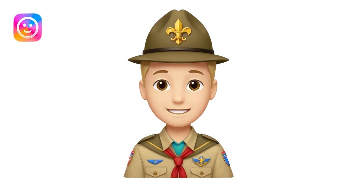 scout boy emoji | AI Emoji Generator