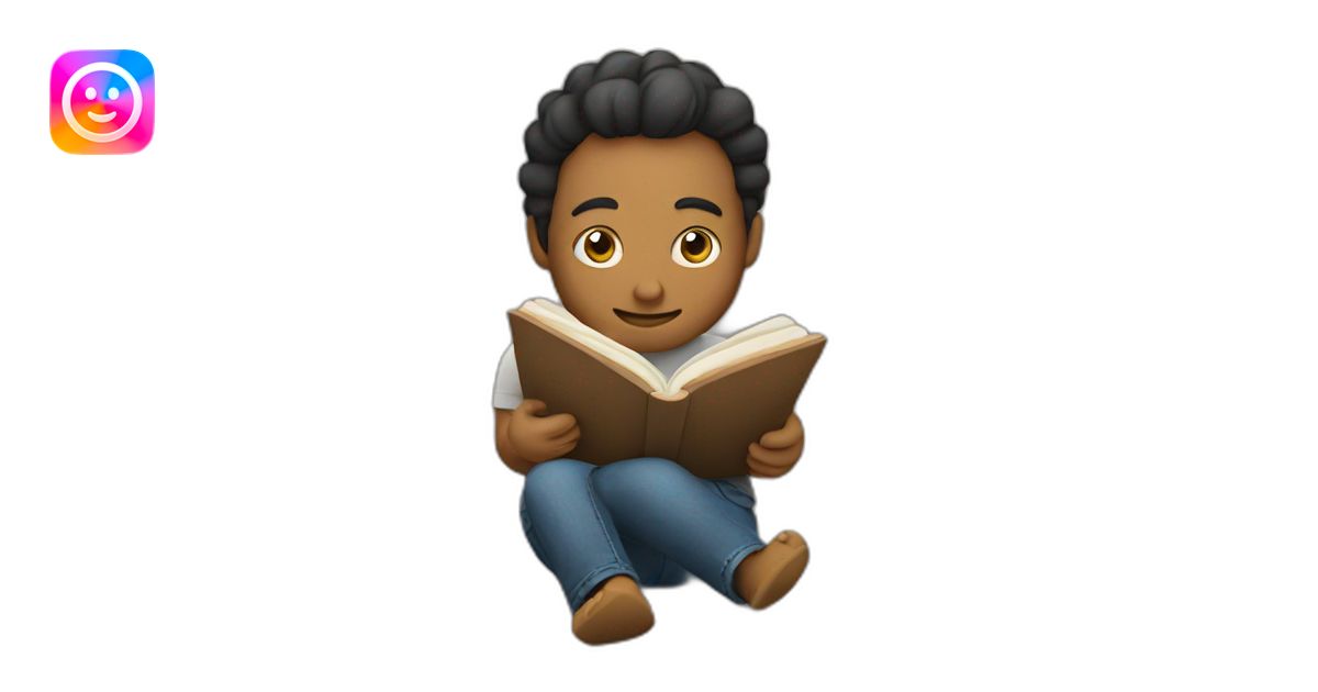 reading emoji | AI Emoji Generator