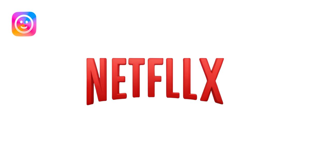 Create a fun Netflix emoji with the letters "LCC" integrated ...