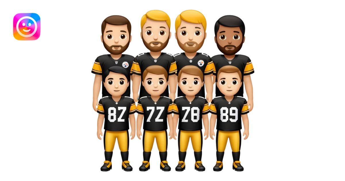 Steelers emoji | AI Emoji Generator