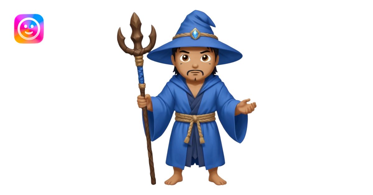 кайдо one piece Wizard emoji | AI Emoji Generator