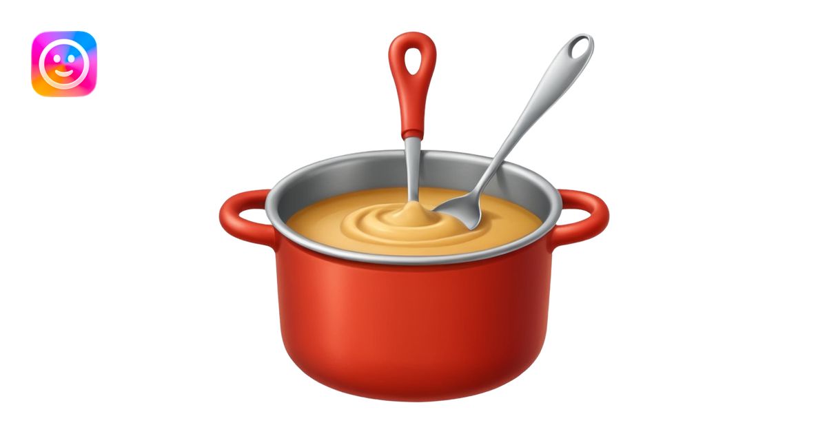 apple sauce pot emoji | AI Emoji Generator