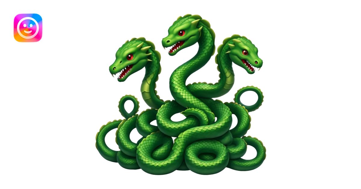 Hydra emoji | AI Emoji Generator