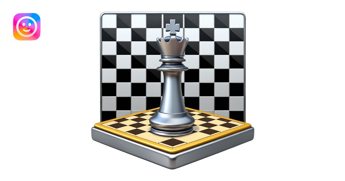 a bolt on a chess board emoji | AI Emoji Generator