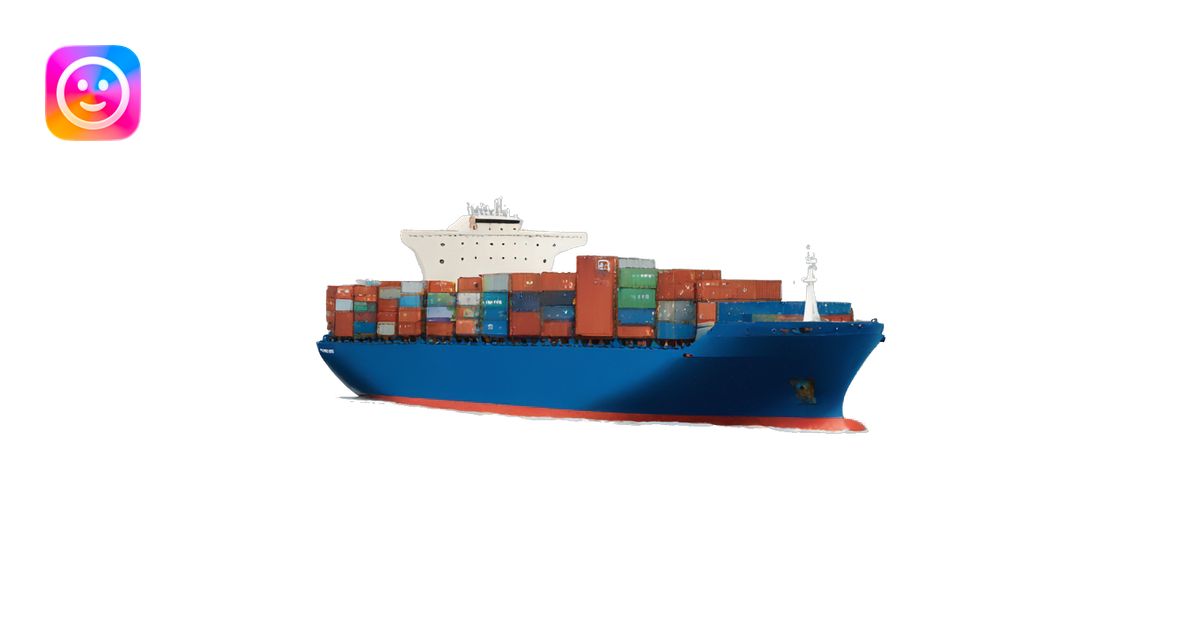 container ship emoji | AI Emoji Generator