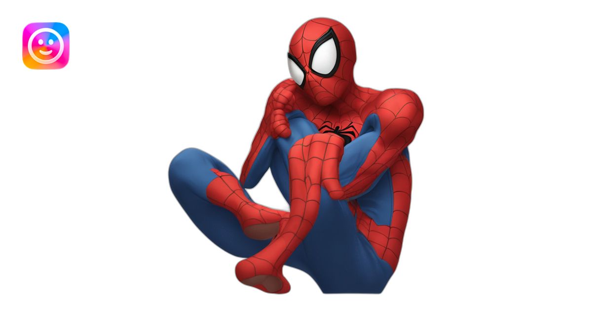 Spiderman dabs on Louie SMith emoji | AI Emoji Generator